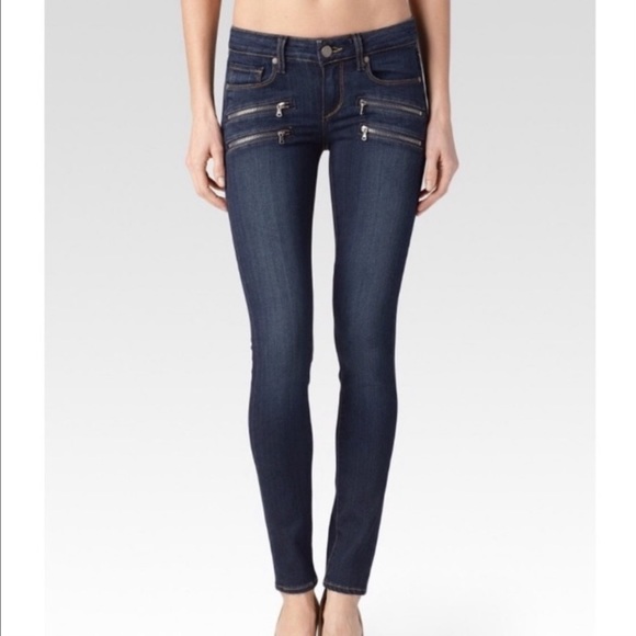 PAIGE | Jeans | Paige Edgemont Zip Skinny Jeans | Poshmark